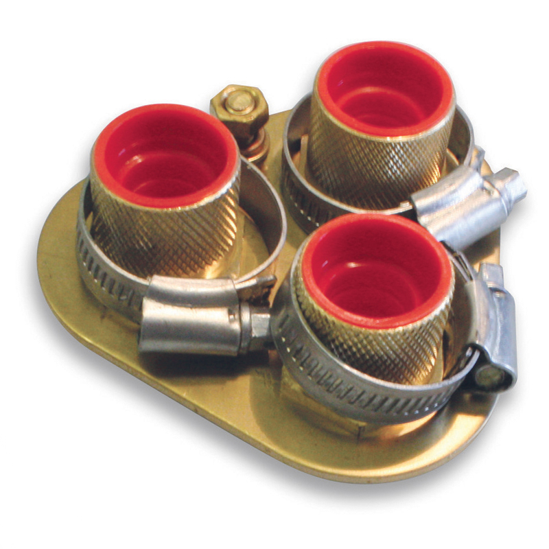 Three way cable entry plates - Lucy Zodion